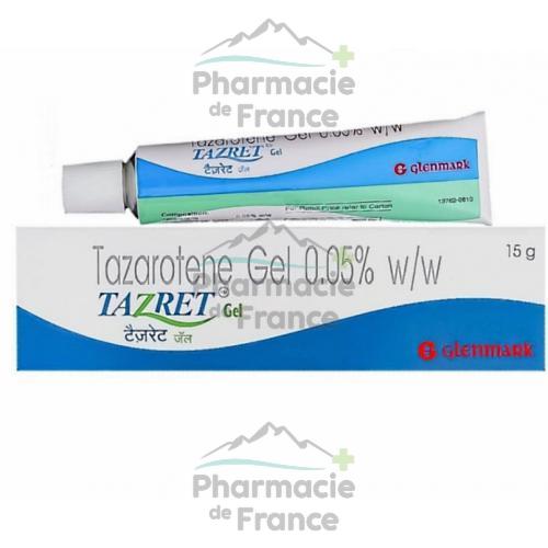 Acheter Tazorac Tube 0.1%15gm – Prix Sans Ordonnance